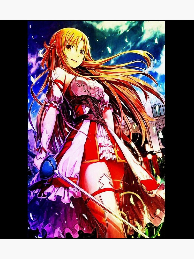 "asuna yuuki" Poster by Yusuflakhdar | Redbubble