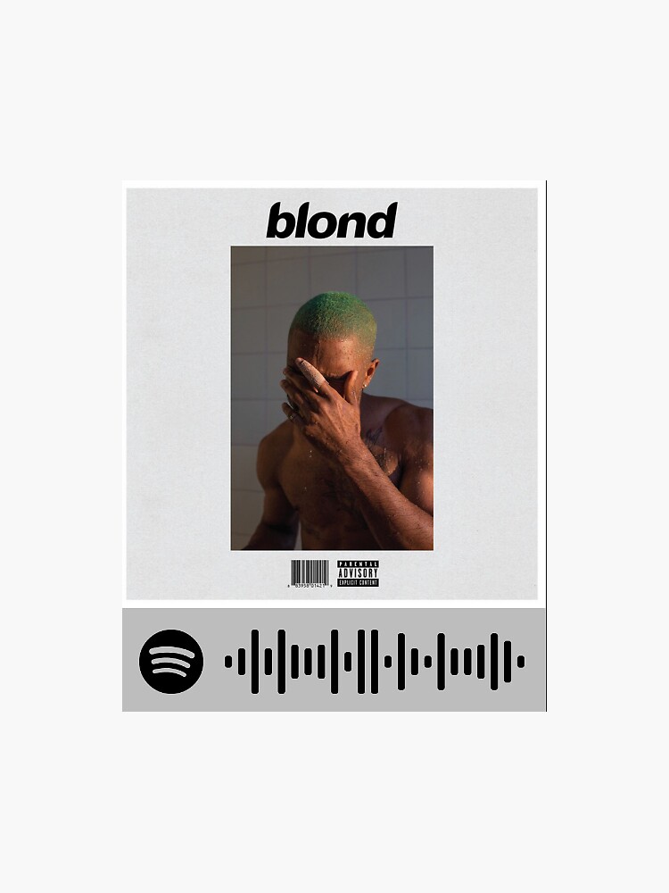 "pink + white frank ocean Spotify code" Sticker by crazyboltshop ...