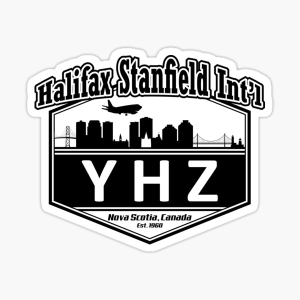 "Halifax Stanfield International Airport Code" Sticker for Sale by ...