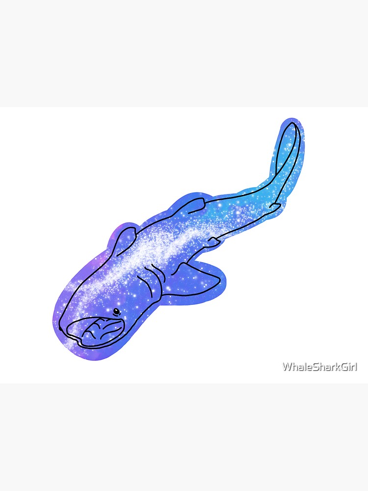 "Starry starry shark" Sticker for Sale by WhaleSharkGirl | Redbubble