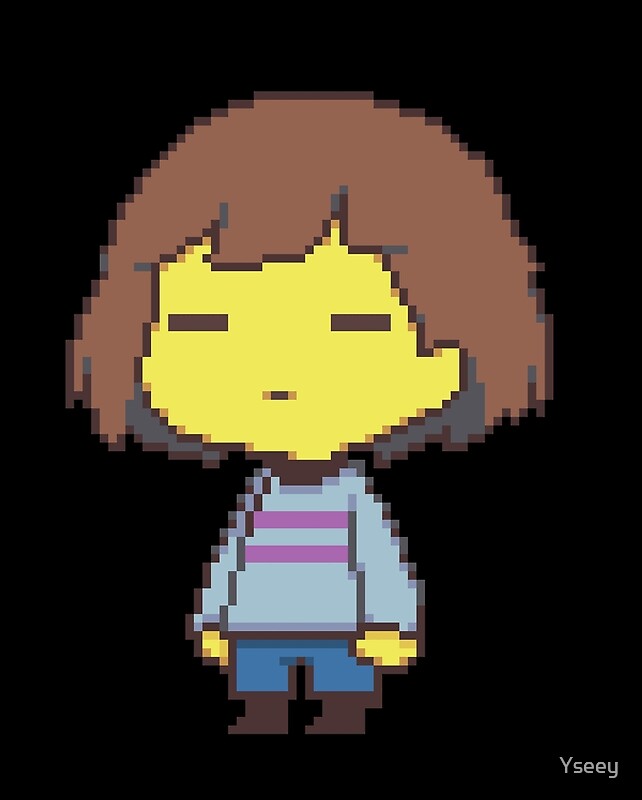 "Undertale Main Character" by Yseey | Redbubble