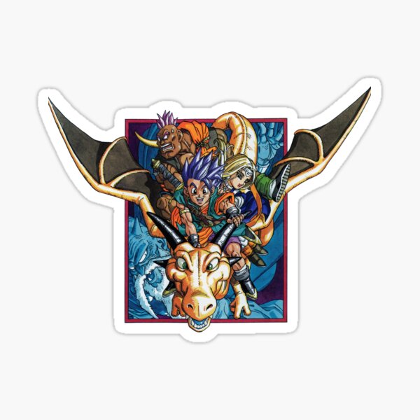 "Dragon Quest VI" Sticker by MyopicMirror | Redbubble