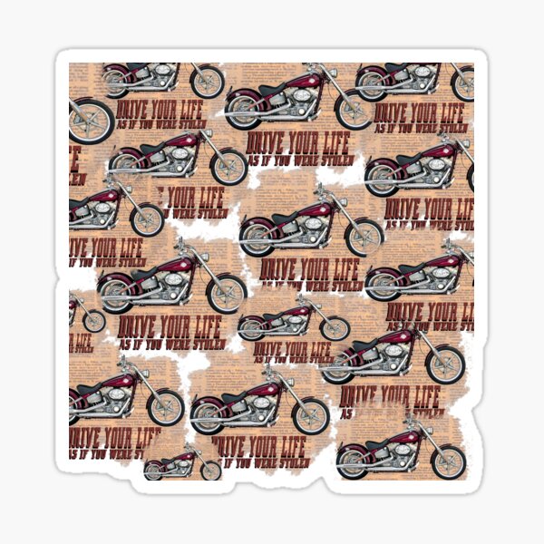 "DRIVE" Sticker by camilaameri | Redbubble