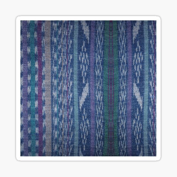 "Indigo Jaspe Mayan Design" Sticker for Sale by KatunMayaDesign | Redbubble
