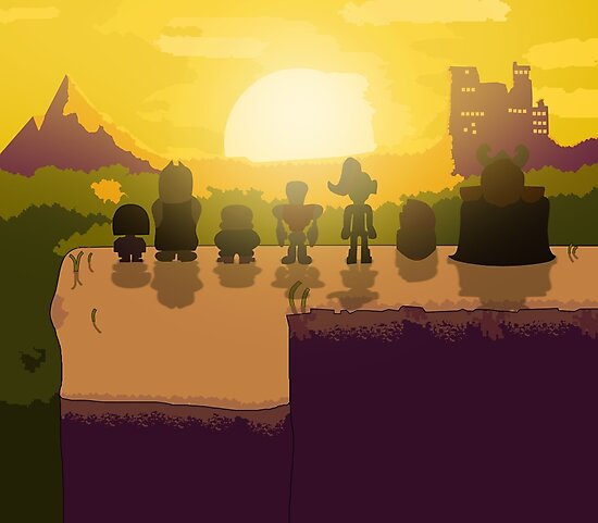 "Undertale True Pacifist Ending" Photographic Print by kijkopdeklok ...