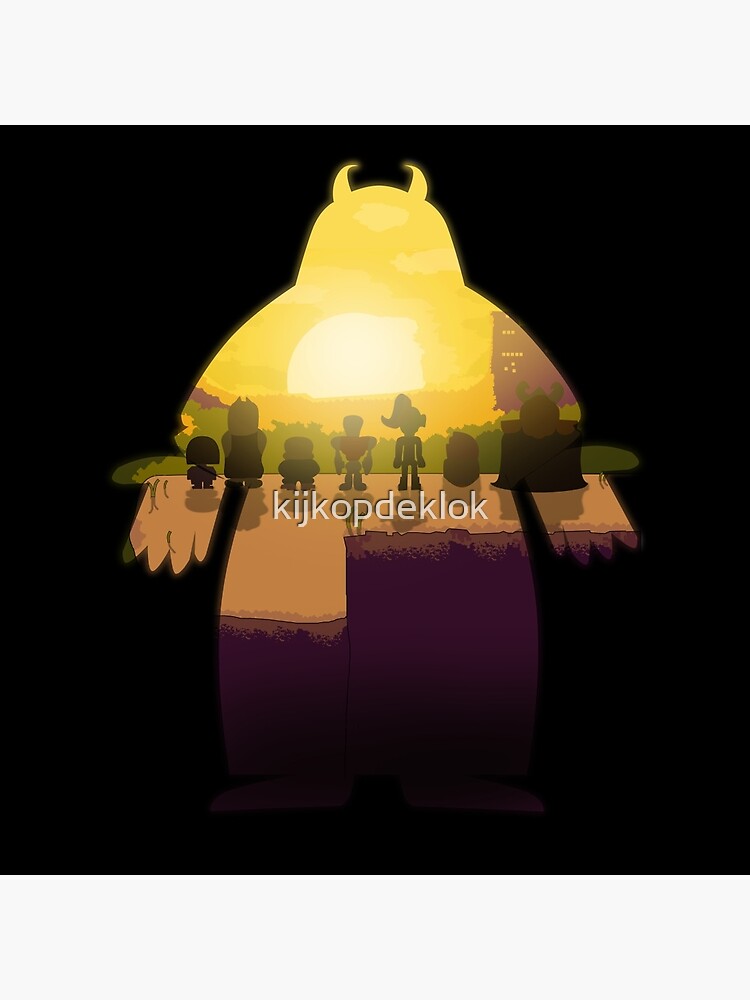 "Undertale True Pacifist Ending" Art Print by kijkopdeklok | Redbubble
