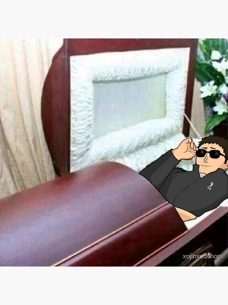 "haikyuu as memes: deadchi" Sticker by xojinxedshop | Redbubble