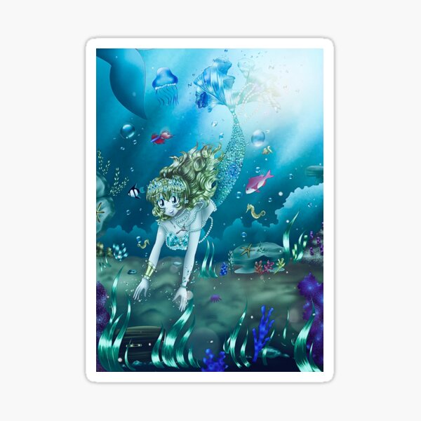 "Camila as a mermaid" Sticker for Sale by Diorre | Redbubble