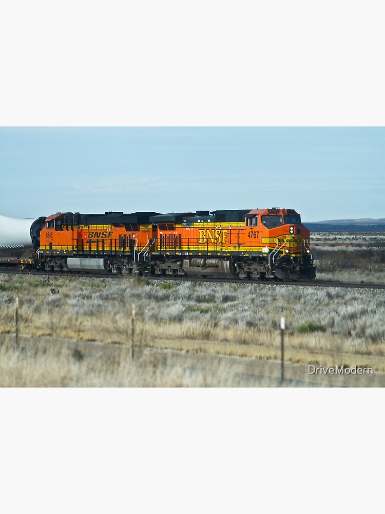 "Train in Texas BNSF" Art Board Print for Sale by Daniel Oyvetsky ...