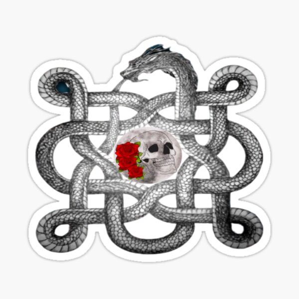 "Lord Of Pythons" Sticker for Sale by MAGICLES | Redbubble