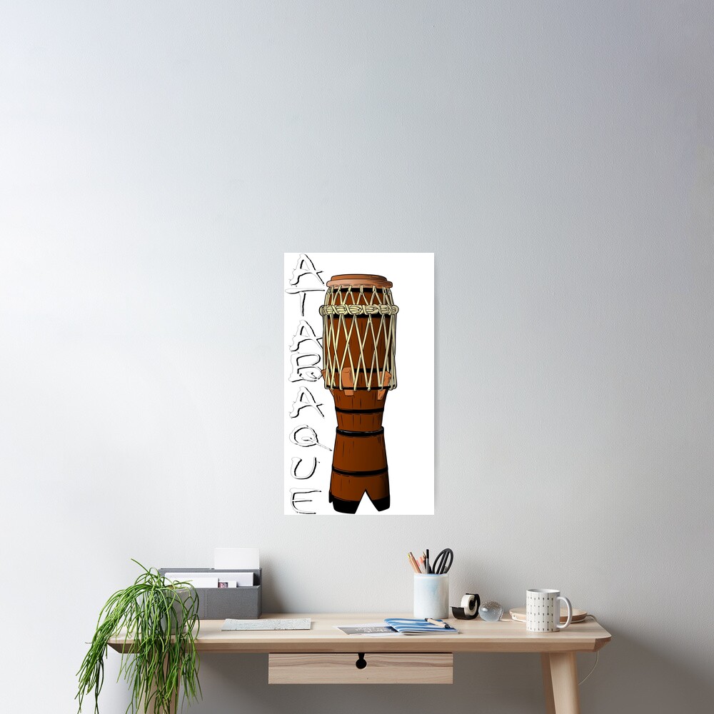 "Atabaque Capoeira" Poster by Groenendijk | Redbubble