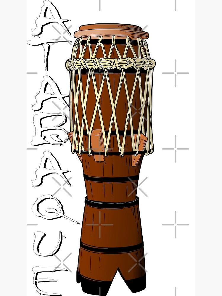 "Atabaque Capoeira" Poster by Groenendijk | Redbubble
