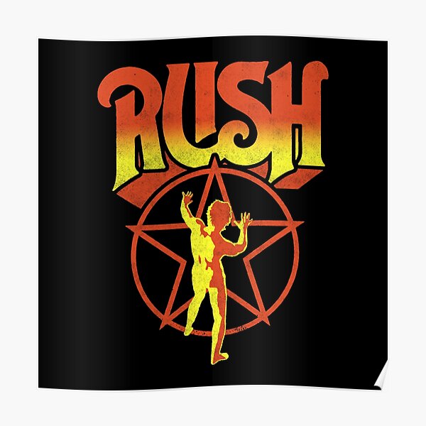 Rush Star Posters | Redbubble