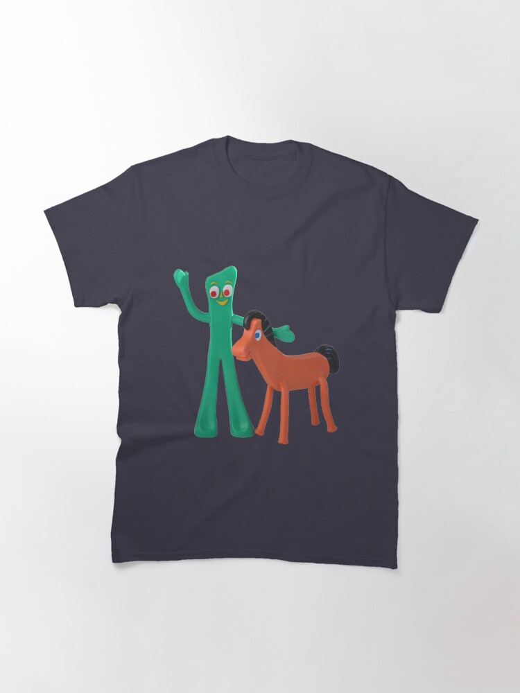 "Gumby and Pokey cartoon art" T-shirt by RedManzanas | Redbubble