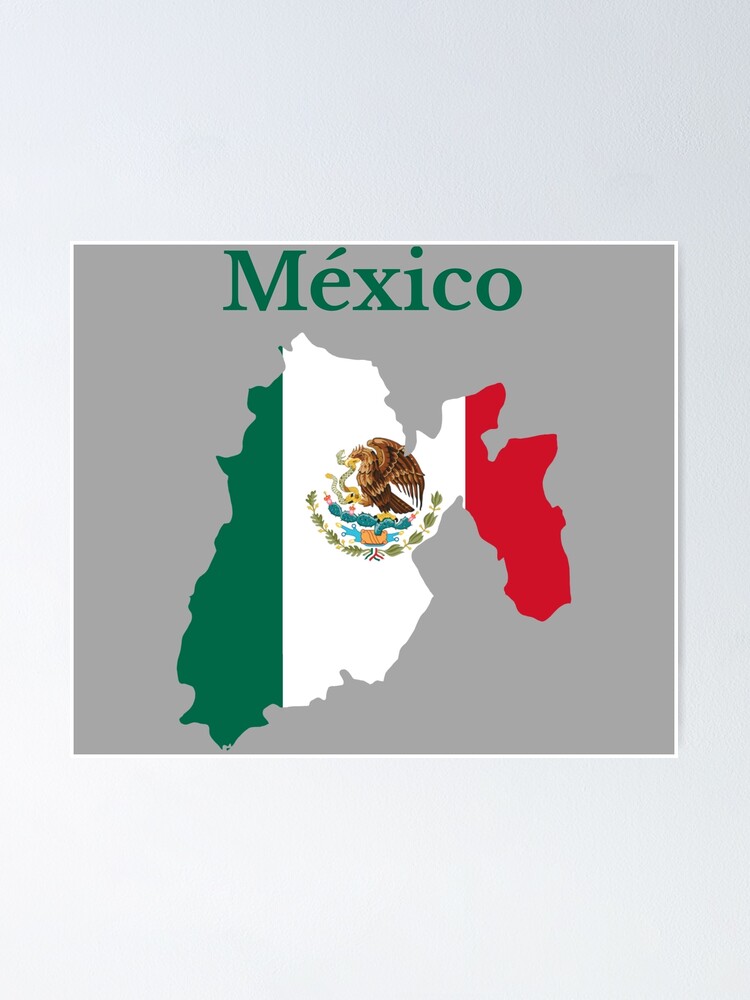 "State of Mexico Map, Mexico" Poster for Sale by marosharaf | Redbubble