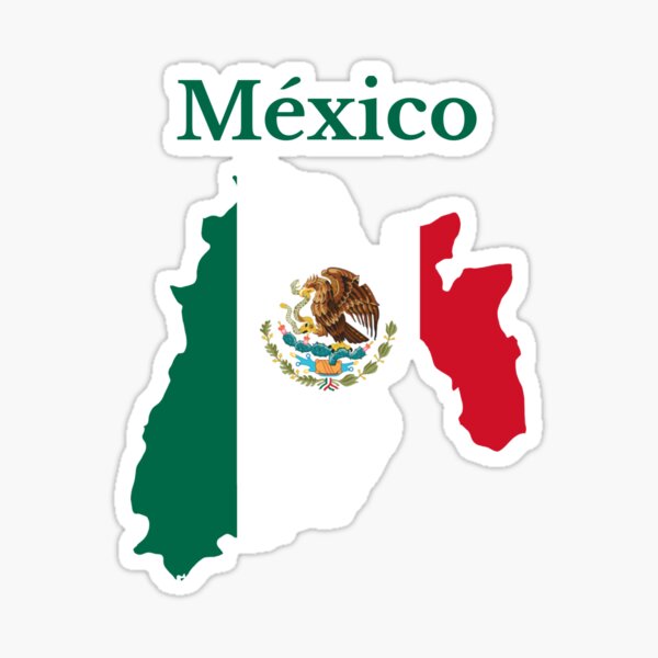 "State of Mexico Map, Mexico" Sticker for Sale by marosharaf | Redbubble