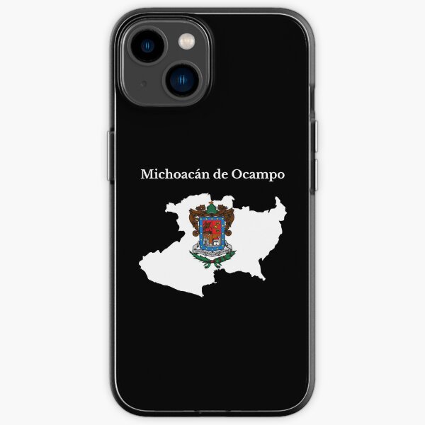 "Michoacan State Map Flag, Mexico" iPhone Case for Sale by marosharaf ...
