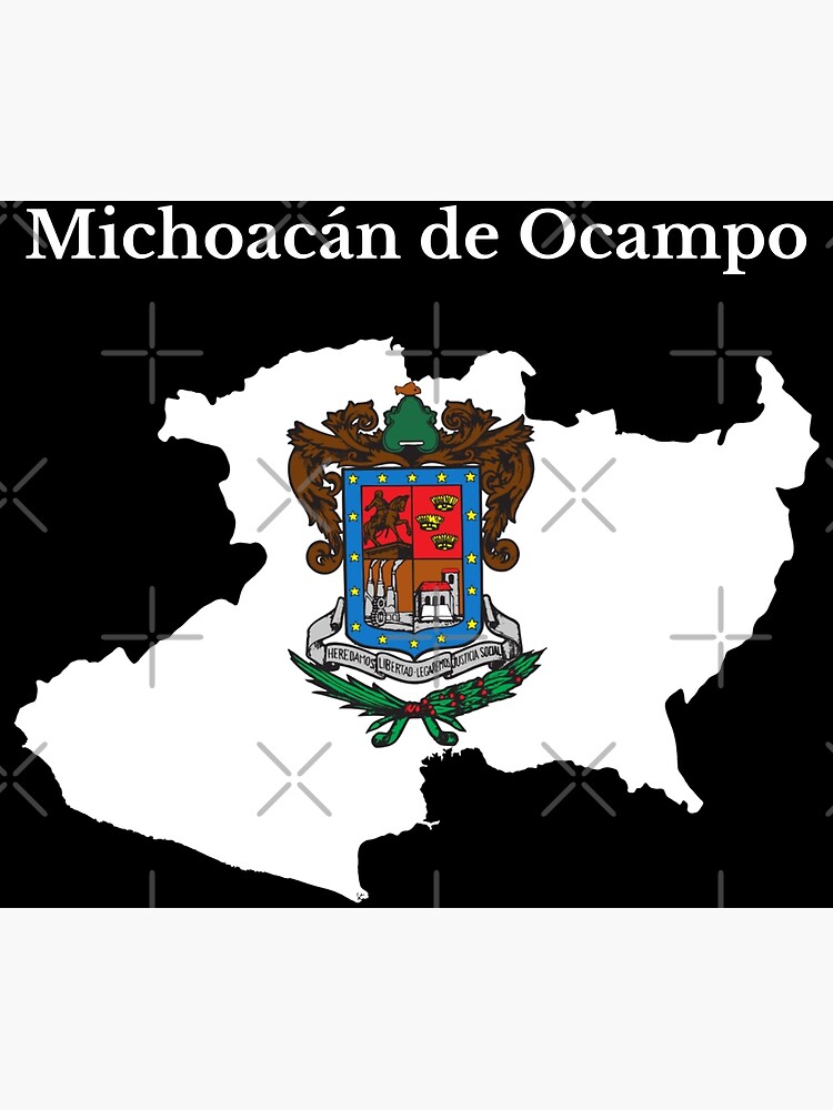 Michoacan State Map