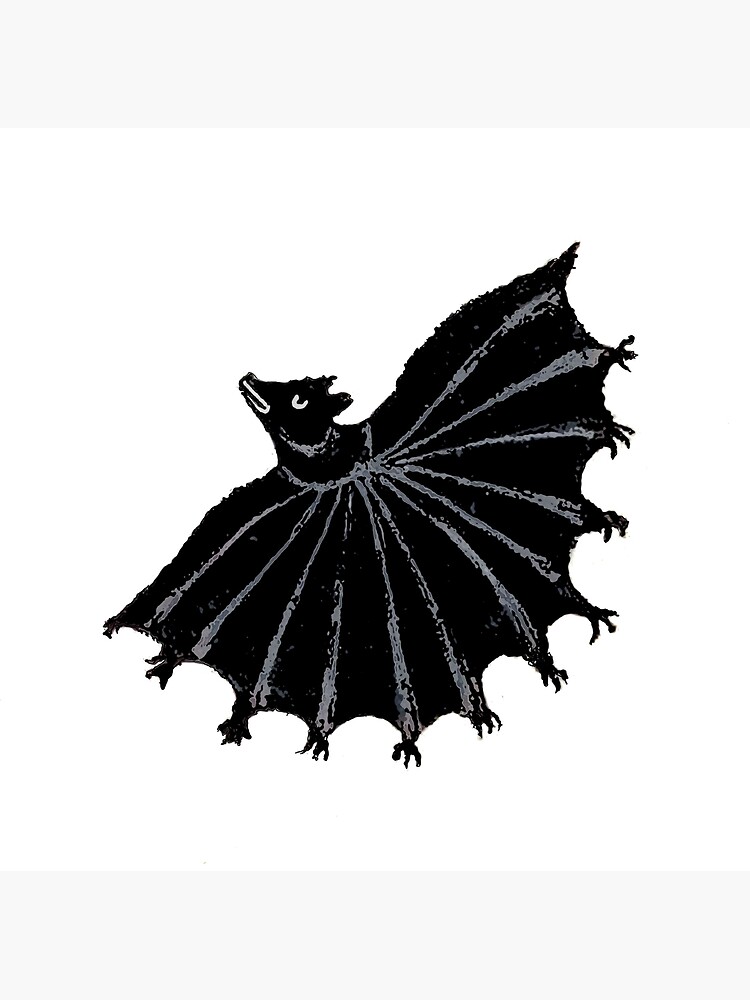 "Medieval rappresentation of Bat" Poster by Aura-E | Redbubble
