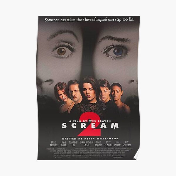 "Scream 2" Poster for Sale by lilacbunny | Redbubble
