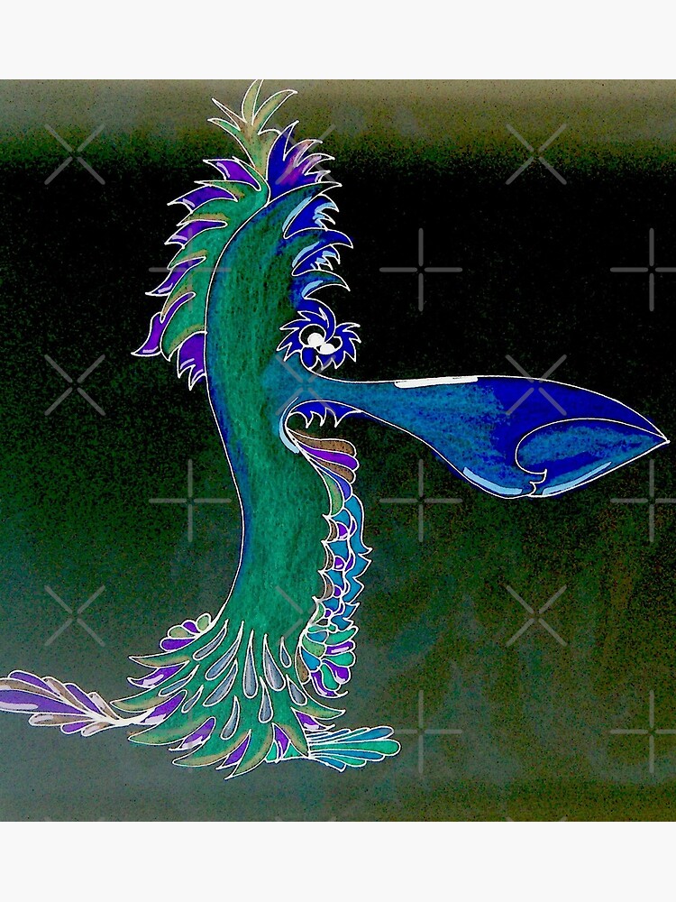 "uccellino nel buio" Poster by anata77 | Redbubble