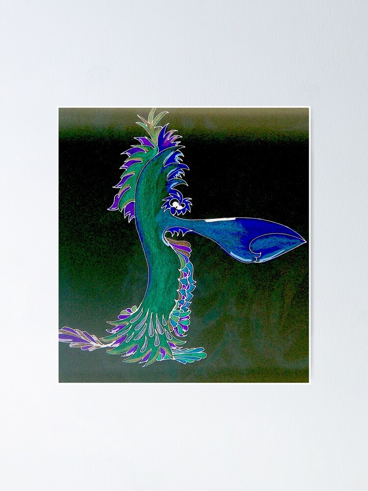 "uccellino nel buio" Poster by anata77 | Redbubble