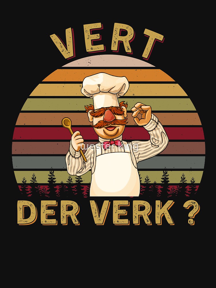 "Swedish Vert Der Verk" Essential T-Shirt for Sale by wester king ...