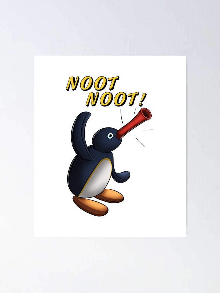 "Penguin Noot Noot" Poster for Sale by samer11 | Redbubble