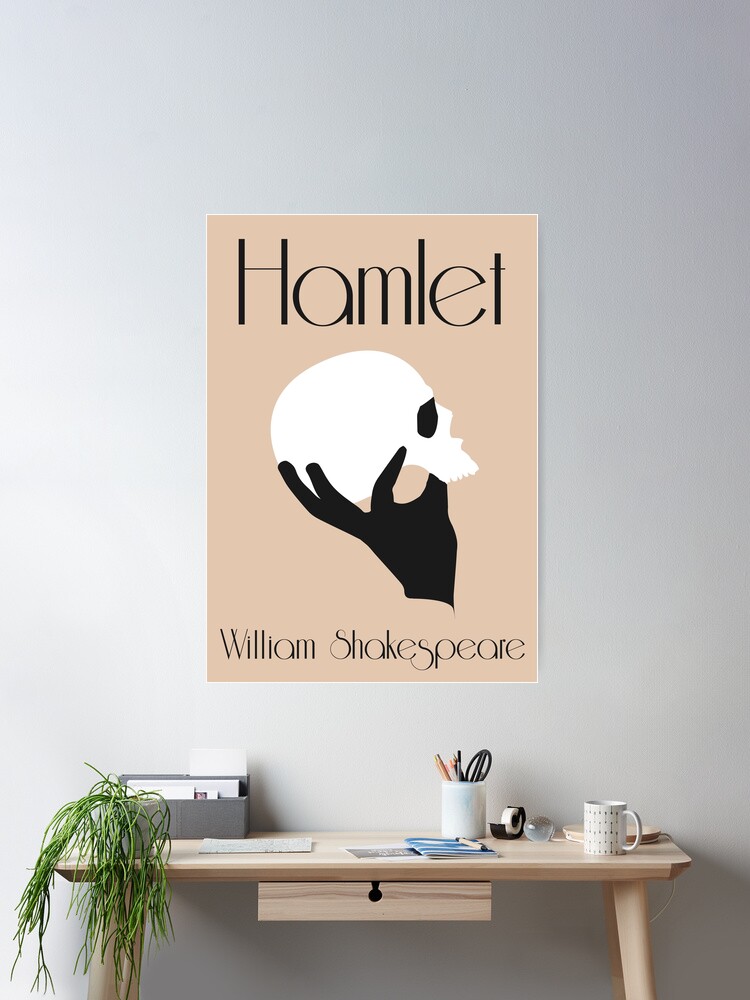 "Minimalist Shakespeare Poster - Hamlet" Poster for Sale by ninasloan ...