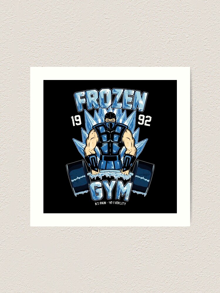 "Mortal Kombat SubZero's GYM" Art Print for Sale by Shinobi23 | Redbubble