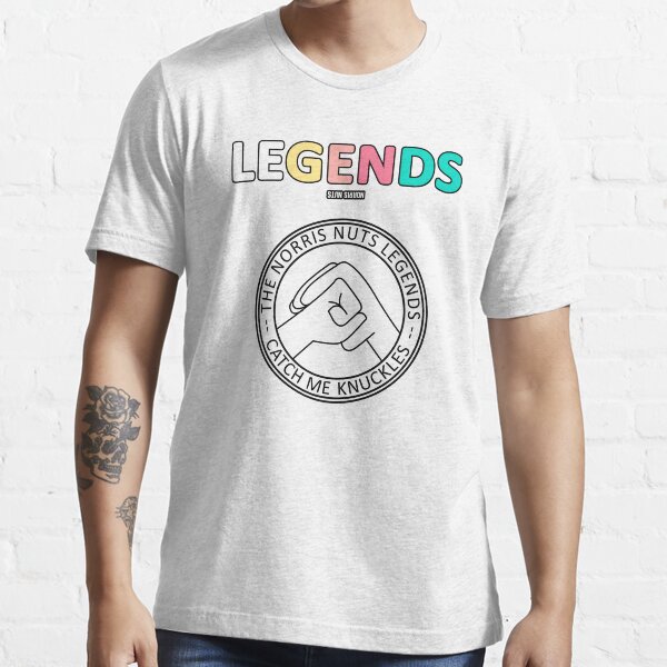 "Norris Nuts Legends - Catch Me Knuckles" T-shirt for Sale by ...