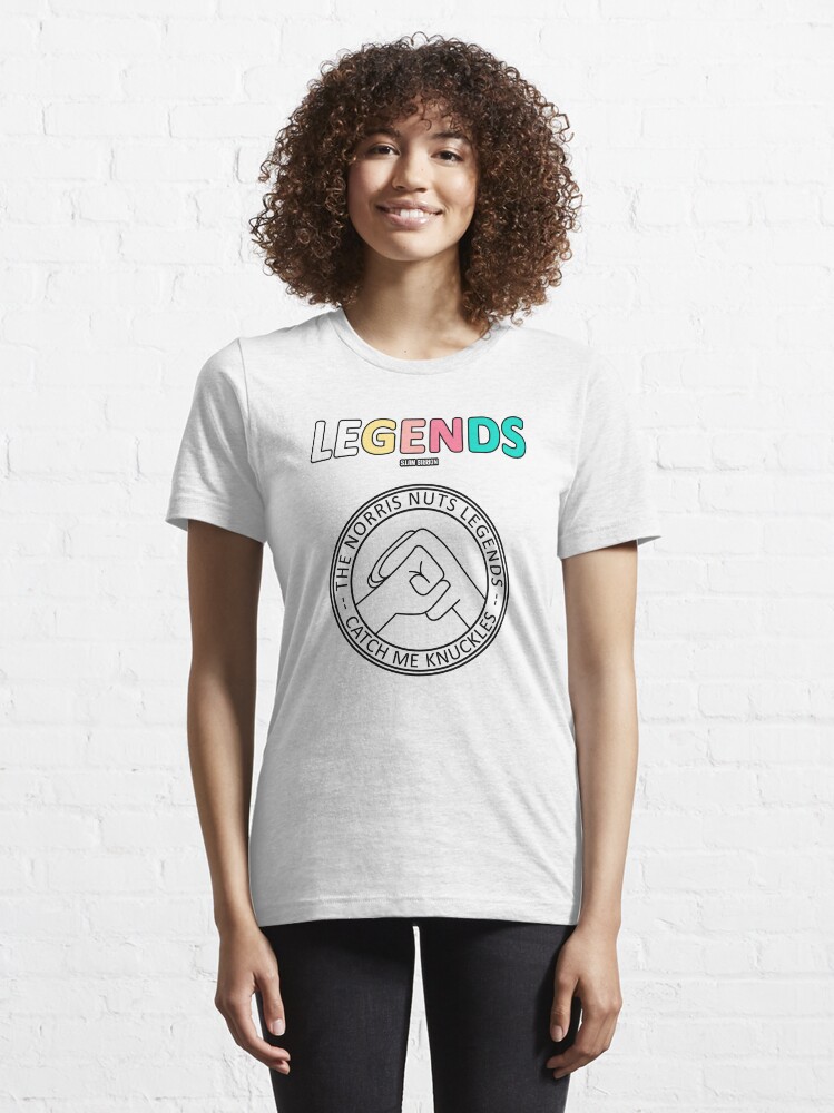 "Norris Nuts Legends - Catch Me Knuckles" T-shirt for Sale by ...