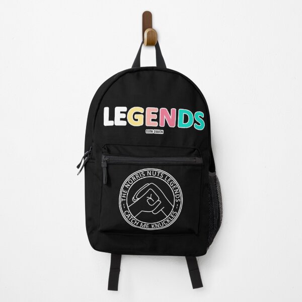 "Norris Nuts Legends - Catch Me Knuckles" Backpack for Sale by ...
