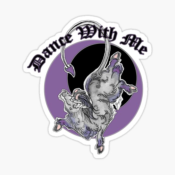 "Dance with the Devil" Sticker for Sale by Shelbyhall1996 | Redbubble