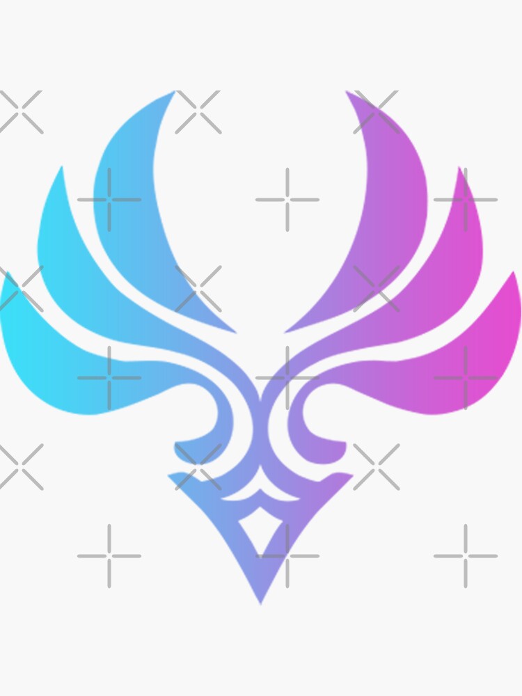 "Genshin Impact Elements - Anemo" Sticker for Sale by GoldenDov | Redbubble