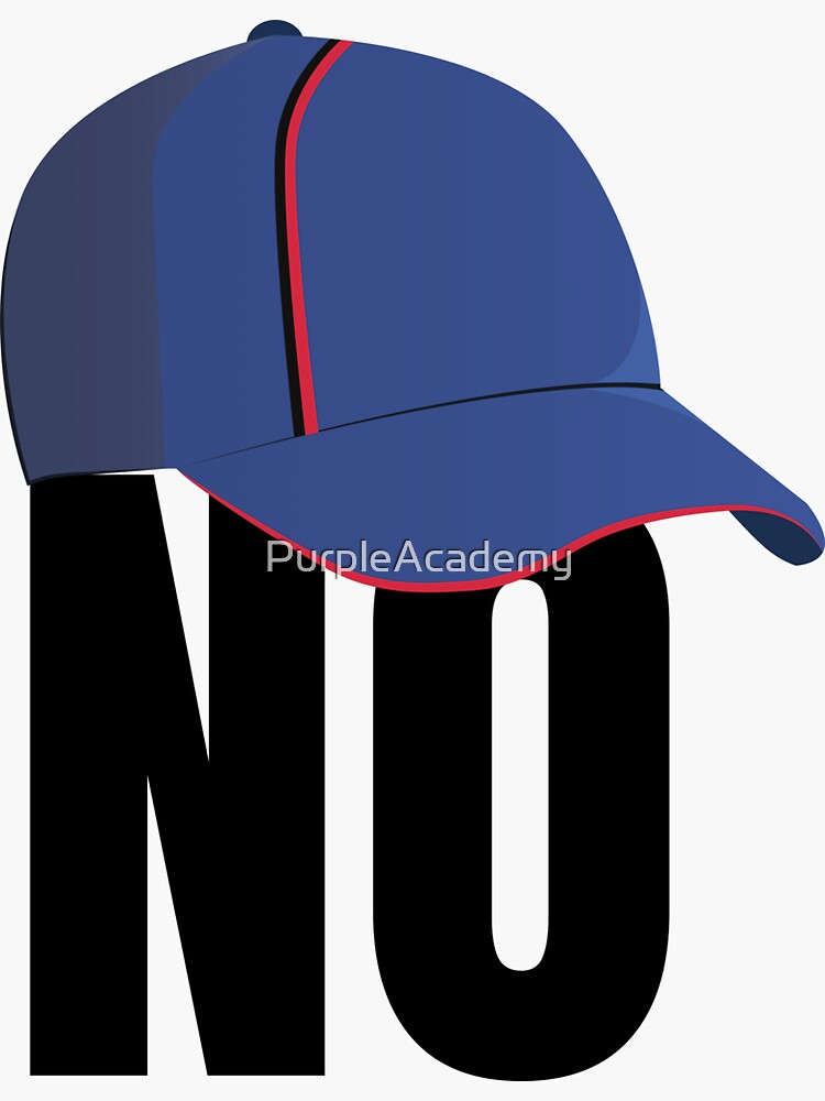 "No Cap" Sticker for Sale by PurpleAcademy | Redbubble