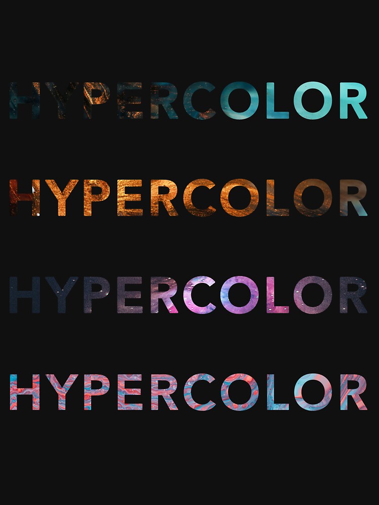 "Hypercolor T-Shirts cool Sticker pack" T-shirt for Sale by barvardi ...