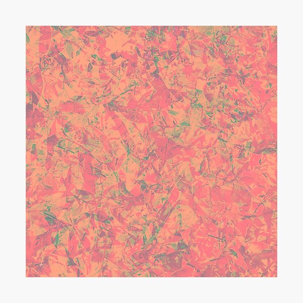 " Cluster of hot pink and pink green leaves " Photographic Print by ...