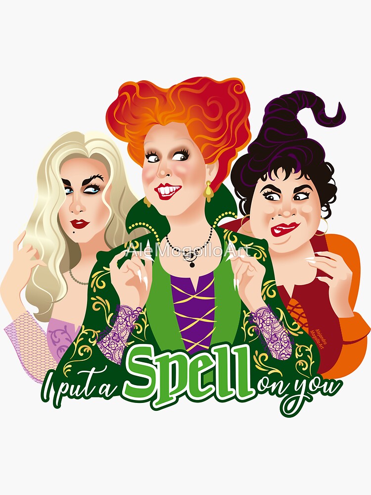 "Spell" Sticker for Sale by AleMogolloArt | Redbubble