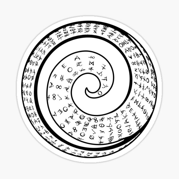 "Anomaly stone [white version]" Sticker by bernardosantos | Redbubble