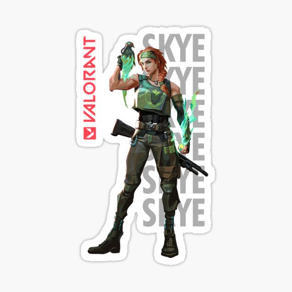Valorant Skye Stickers | Redbubble