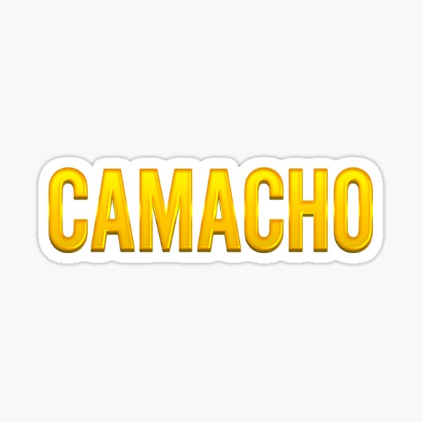 "Camacho Family Name" Sticker for Sale by desexperiencia | Redbubble