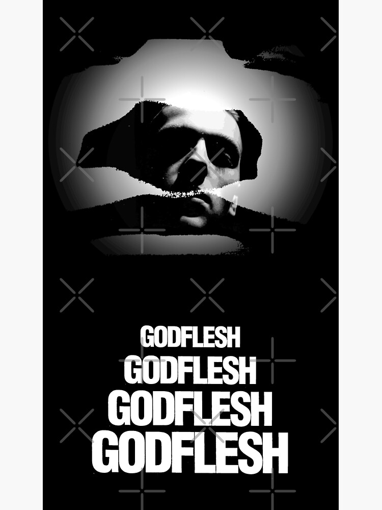 "Godflesh - Justin Broadrick." Poster for Sale by OriginalDP | Redbubble