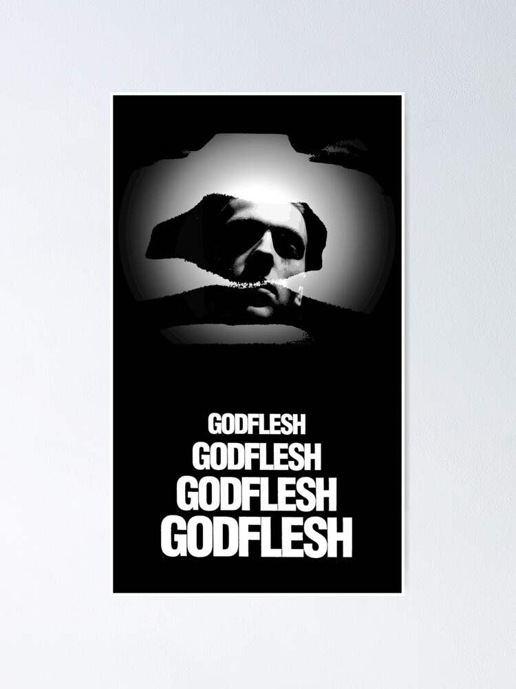 "Godflesh - Justin Broadrick." Poster for Sale by OriginalDP | Redbubble