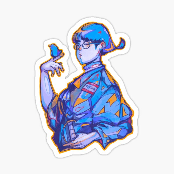 "JUSTICE" Sticker for Sale by ccccccccsharp | Redbubble