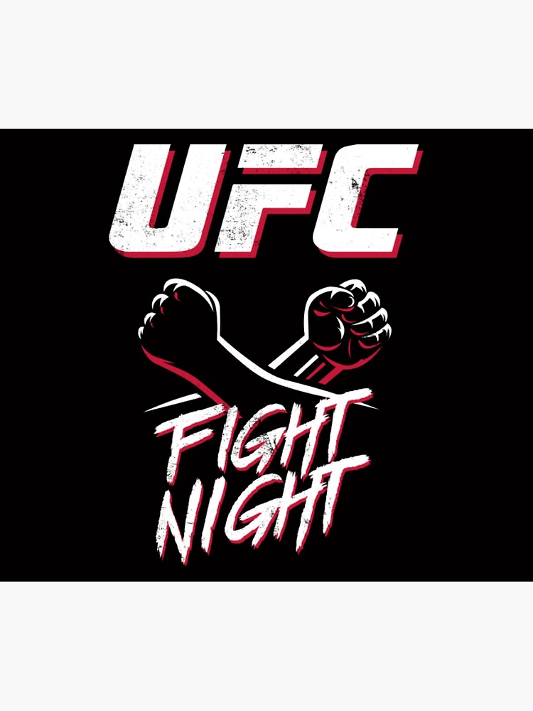 "UFC Fight Night 2020" Throw Blanket for Sale by RenoVella456 | Redbubble