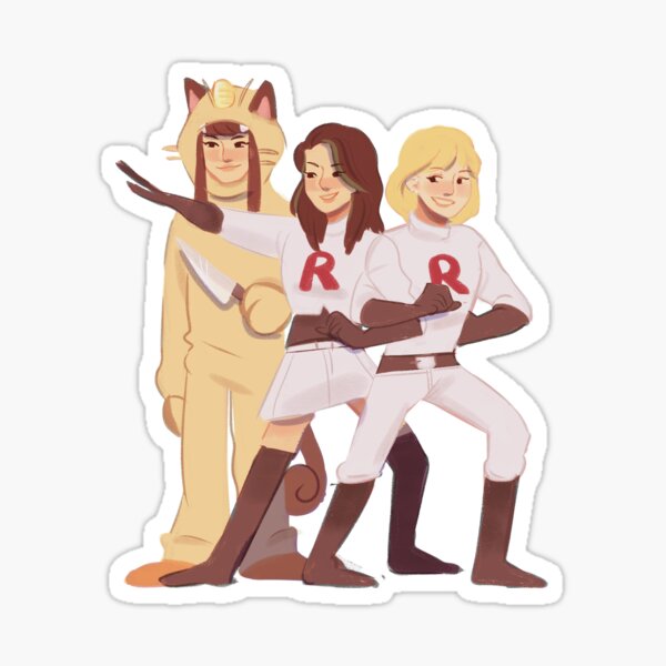 "RED VELVET - Team Rocket" Sticker for Sale by restlessrice | Redbubble