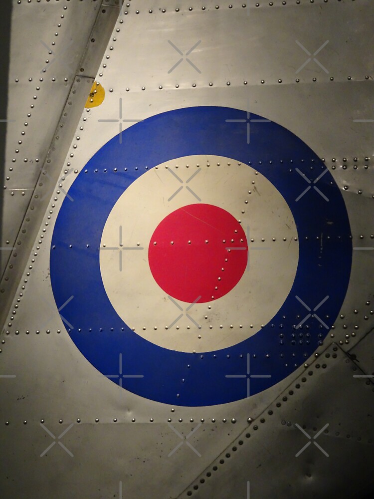"Mod Target/Royal Air Force Roundel" Sticker for Sale by phigment-art ...