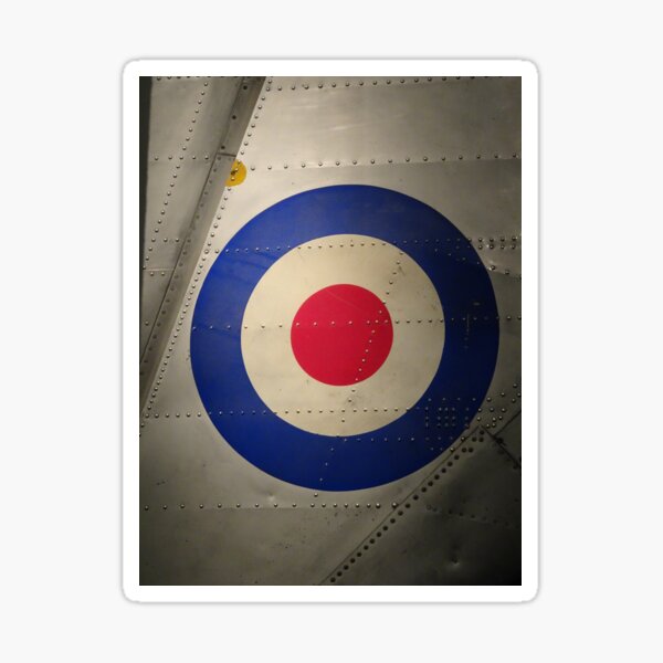 "Mod Target/Royal Air Force Roundel" Sticker for Sale by phigment-art ...