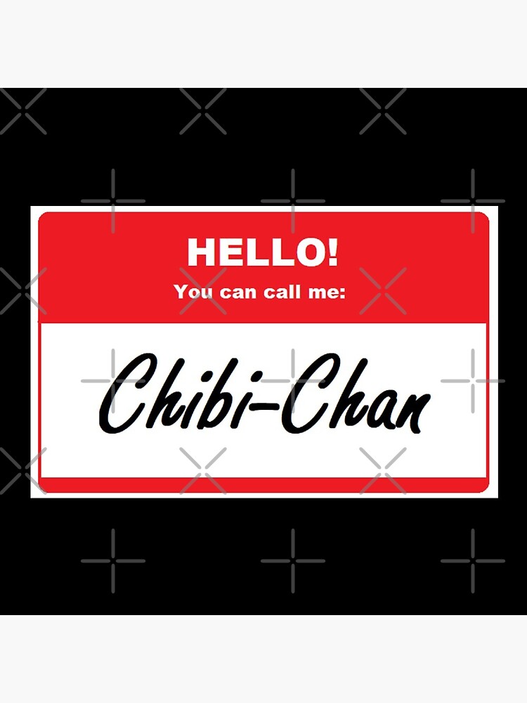 "Hello! Chibi Chan" Pin for Sale by kaybhee | Redbubble